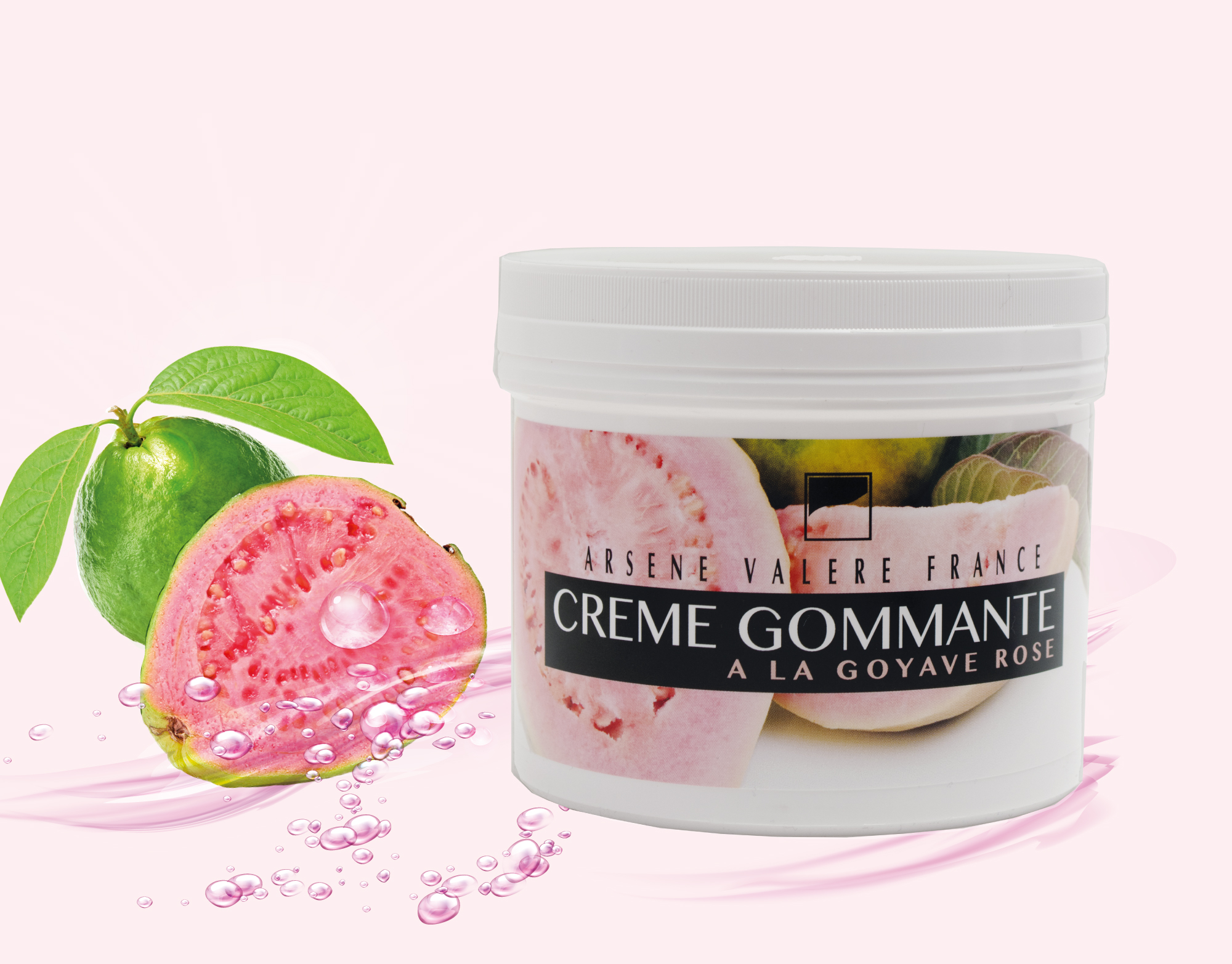 Peeling cream with pink guava extract by Arsène Valère