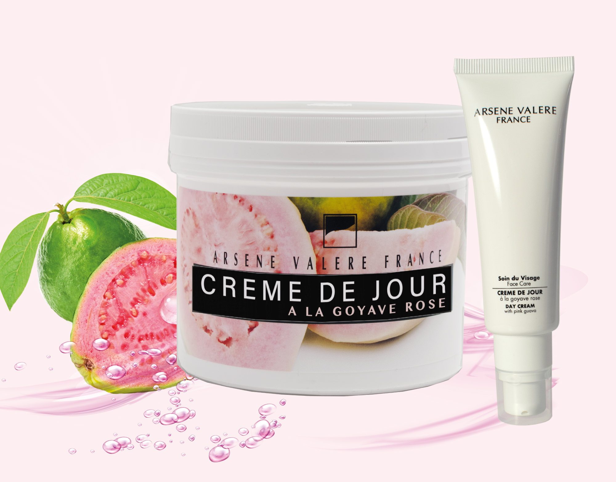 Protective day cream with pink guava extract - Arsène Valère