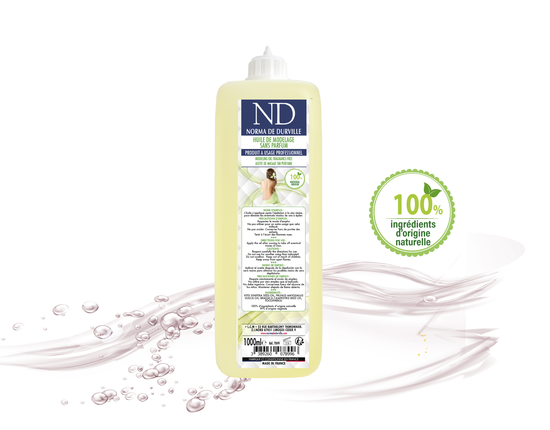 Gamme de soins pré et post-epilation fabriqués en France